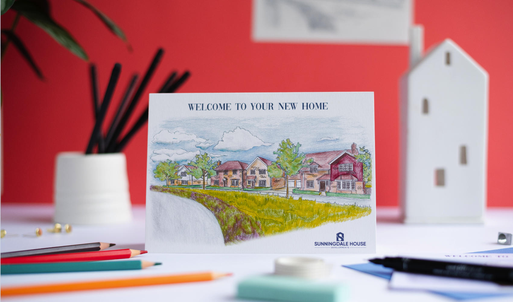 Bespoke Company Greeting Cards | Illustrated For Your Brand